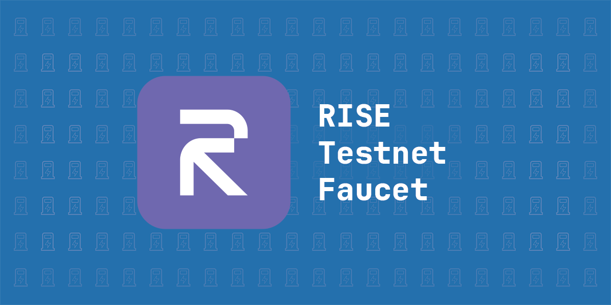 RISE Testnet Faucet: Free RISE Tokens